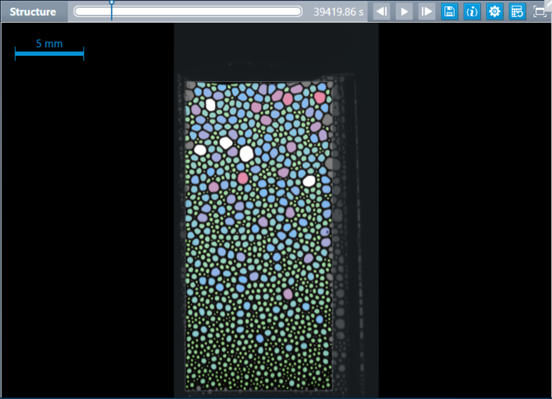 Foam stability and foam structure under high pressure for tertiary oil ...