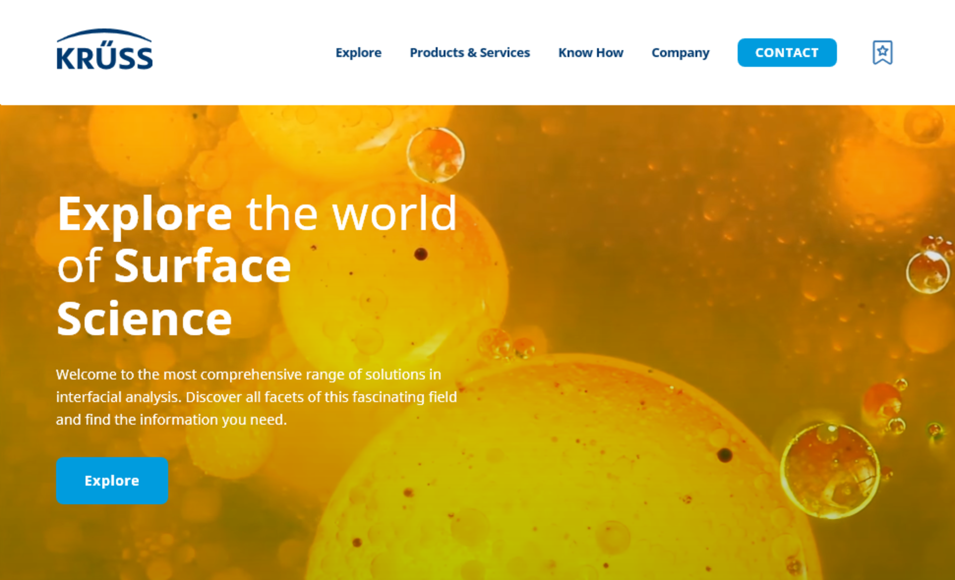 KRÜSS launches new Website | KRÜSS Scientific