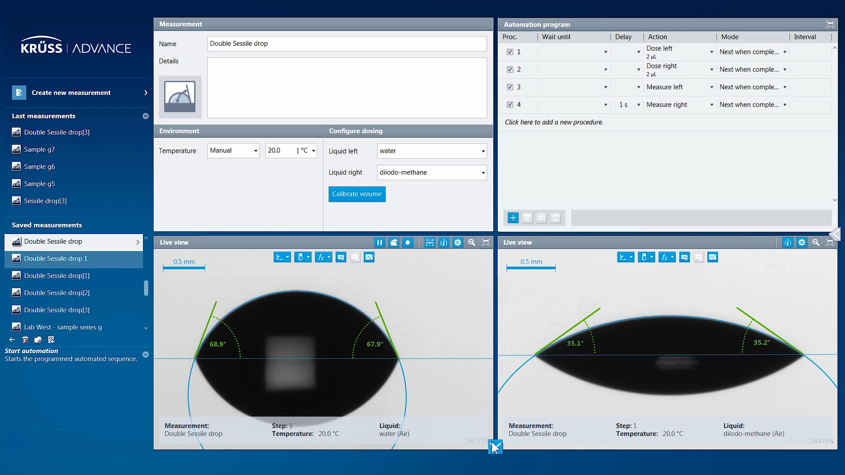 ADVANCE for Drop Shape | KRÜSS Scientific
