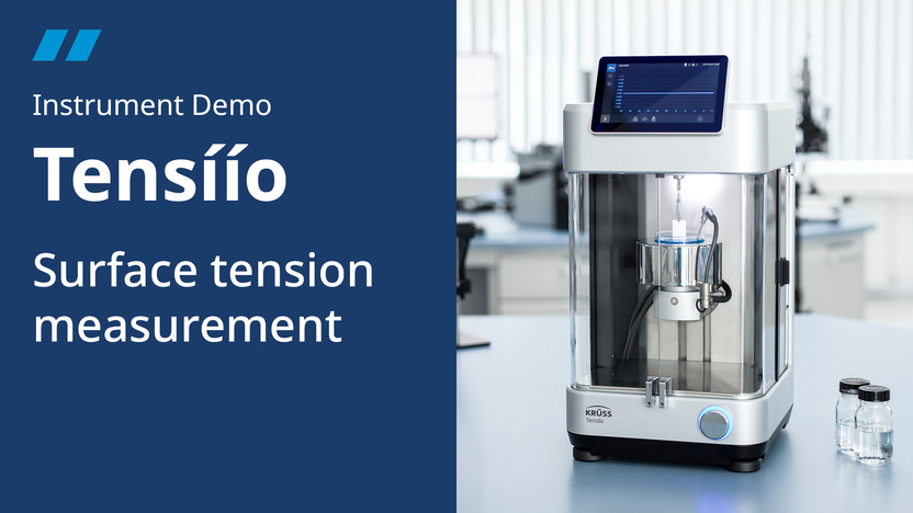 Force Tensiometer-Tensíío | KRÜSS Scientific